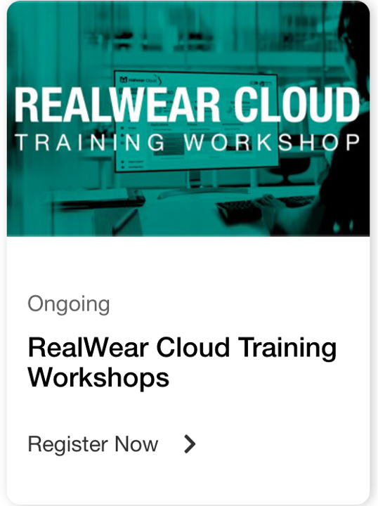 RealWear Cloud Overview